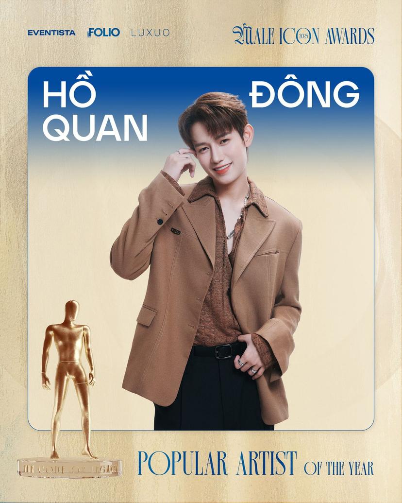 Ủng hộ Ca sĩ Hồ Đông Quan trong hành trình Male Icon Awards 2025