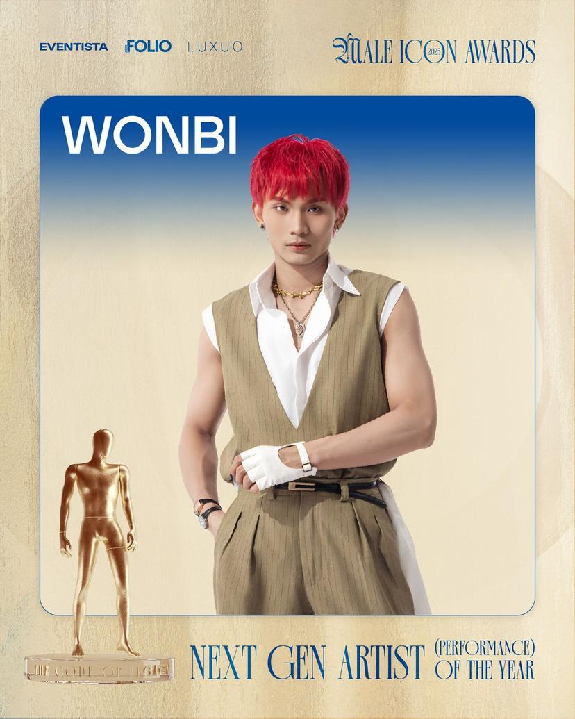 Ủng hộ Ca sĩ Wonbi trong hành trình Male Icon Awards 2025